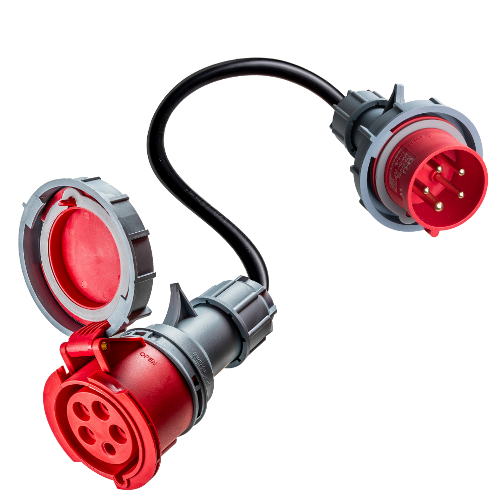 Adaptateur 32A red CEE vers 16A red CEE | Voldt® – VOLDT