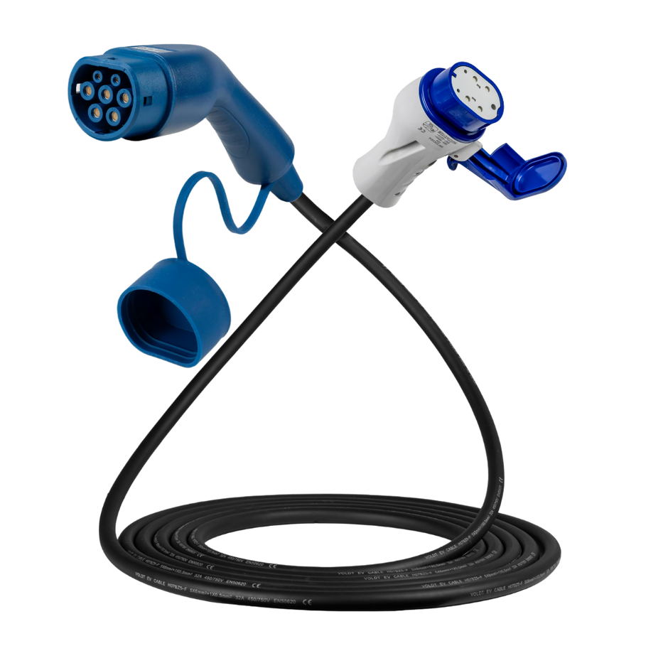 Type 2 charging cable | Voldt | Free shipping – VOLDT