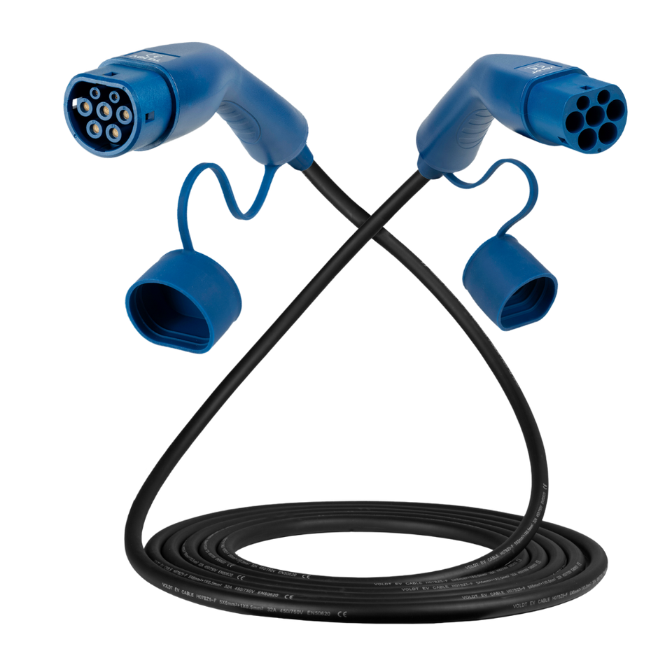 Type 2 charging cable | Voldt | Free shipping – VOLDT